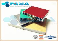 China PVDF Powder Coated Honeycomb Composite Panels Edge RHS Sealed For Yacht Wall for sale
