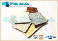 China Marble Veneer Stone Honeycomb Composite Sheets , Marine Honeycomb Panels Soundproof for sale