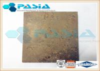 China Stone Veneer Elevator Wall Panels , Honeycomb Composite Panels AHP Substrate for sale