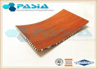 China HPL Plate Bonded Honeycomb Wall Panelswith Wood Frame Edge Acid Resistance for sale