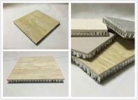 China Customized Shape Honeycomb Stone Cladding Panels 12mm - 25mm Thickness for sale