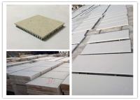 China Fire Resistant Limestone Thin Stone Panels , Lightweight Cladding Panels For Ceilings for sale