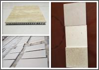China Marble Stone Honeycomb Roof Panels 1200mm Width / Length Sound Insulation for sale