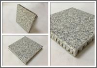 China Basalt Stone Aluminum Honeycomb Panel With Edge Open For Indoor Decoration for sale