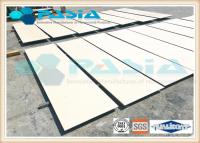 China Aluminum Backed Composite Stone Panels For Indoor Cladding 12mm Anti - Wear for sale