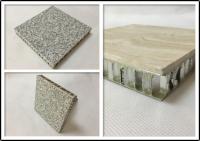 China Basalt Stone Aluminium Honeycomb Panel With Edge Sealed For Indoor Decoration for sale