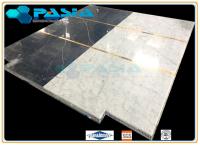 China Water Jet Cut / Jointed Pattern Marble Honeycomb Stone Panels Mosaic Tile for sale