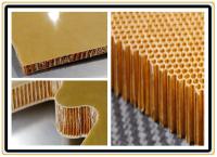 China High Temperature Resistance Moisture Proof Aramid Honeycomb Core Sheet For Further Carving for sale