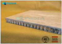 China Beautiful Aluminium Honeycomb Stone Panels / Marble Honeycomb Panels for sale