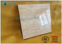 China Polished Travertine Stone Honeycomb Panel For Old Building Renovation 900*1500mm for sale