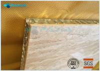 China Washroom Cubicles Aluminium Honeycomb Sheet / Marble Composite Panels for sale