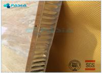 China Washroom Cubicles Aluminium Honeycomb Sheet / Marble Composite Panels for sale