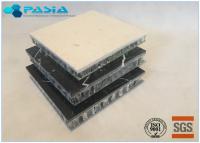 China Easy Installation Honeycomb Insulation Panels / Honeycomb Backed Stone for sale