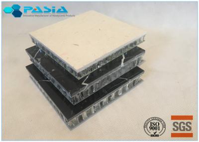 China Easy Installation Honeycomb Insulation Panels / Honeycomb Backed Stone for sale