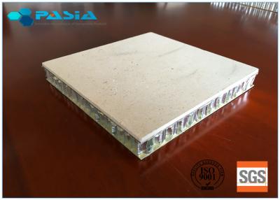 China Anti - Moisture Honeycomb Stone Panels / Marble Honeycomb Panels Soundproof for sale