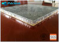 China Granite Honeycomb Stone Panels / Thin Granite Panels Hammer Bushing Surface for sale