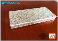 China Saving Stone Material Honeycomb Granite Panels Limited Radiation Pollution for sale