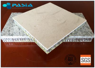 China Marble Aluminium Honeycomb Stone Panels For Transportation Tooles Inner Decoration for sale