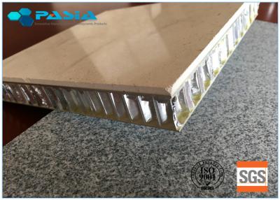China 600 X 600 Mm Size Honeycomb Stone Panels Improved Anti - Pollution Ability for sale