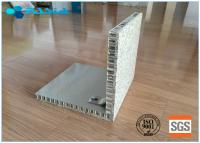 China 2400mm * 2400mm Honeycomb Stone Panels Large Size Marble Veneer Wall Panels for sale