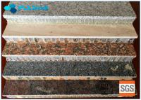 China 2400mm * 2400mm Honeycomb Stone Panels Large Size Marble Veneer Wall Panels for sale