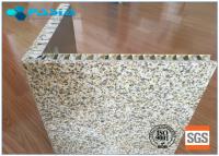 China Marble Aluminium Honeycomb Sandwich Panel Elevator Composite Floor 800mm * 800mm for sale