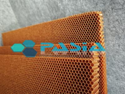 China Extreme High Specific Stiffness Lightweight Balanced Performance Aramid Fiber Nomex Honeycomb Core for sale