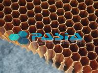 China Outstanding Flame Retardancy & Self-Extinguishing Aramid Fiber Nomex Honeycomb Core for sale