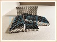 China 0.1 mm Plate Thickness 0.8 mm Cell Side Length Vacuum Brazed Honeycomb Steam Turbine Tip Sealing for sale