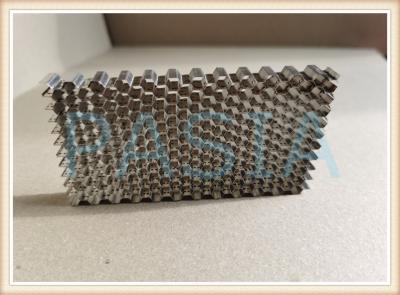 China High Open Area Low Pressure Drop Stainless Steel Honeycomb Air Flow Straightener For Wind Tunnel Aerodynamic Testing for sale