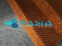 China High Strength Self Extinguishing Aramid Honeycomb Core With Low Smoke Emission for sale
