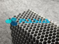 China Corrosion Resistant Chromate‑coated Aluminum Honeycomb Energy Absorber Pad in 1250×1250mm Size for Railway Vehicle Buffering with Stable Plateau Stress Characteristics. for sale