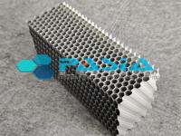 China Corrosion Resistant Chromate‑coated Aluminum Honeycomb Energy Absorber Pad in 1250×1250mm Size for Railway Vehicle Buffering with Stable Plateau Stress Characteristics. for sale