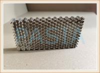China High Temperature Tolerance Low Pressure Drop EMI Shielding Stainless Steel Honeycomb Air Flow Straightener for Engine Intake Testing for sale