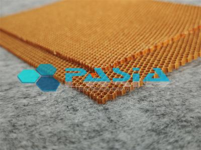 China Heat Shielding Lightweight Aramid Honeycomb Core for Exhaust Shrouds for sale