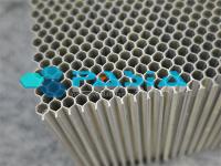 China Corrosion Resistant Chromate‑coated Aluminum Honeycomb Energy Absorber Pad in 1250×1250mm Size for Railway Vehicle Buffering with Stable Plateau Stress Characteristics for sale