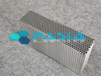 China Corrosion Resistant Chromate‑coated Aluminum Honeycomb Energy Absorber Pad in 1250×1250mm Size for Railway Vehicle Buffering with Stable Plateau Stress Characteristics for sale