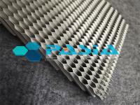 China 5052 Aluminum Honeycomb Energy Absorber with Gradient Thickness Cell Walls for Low-velocity Impact for sale