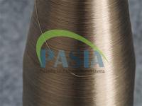 China 5 Micron Diameter Basalt Fiber Twisted Yarn with 900 Degree Celsius Heat Resistance for High Precision Filtration and Insulation Textile Applications for sale
