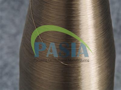 China 5 Micron Diameter Basalt Fiber Twisted Yarn with 900 Degree Celsius Heat Resistance for High Precision Filtration and Insulation Textile Applications for sale