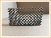 China Welded SS Metal Honeycomb Core As Water Filter for sale