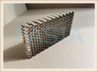 China Spot Welded Stainless Steel Honeycomb Core For Burner for sale