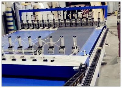 China Automatic Pin Inserting Aluminum Honeycomb Core 4 Slices/Min for sale