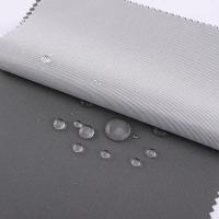 China Pu Coated Windproof Waterproof Polyester Fabric Ripstop 300t Polyester Pongee Fabric for sale