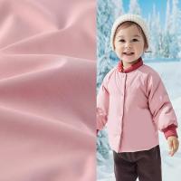 China 170t Kids Cotton Clothing Waterproof Polyester Fabric 240t 300t Children'S Down Jacket Fabric Anti Velvet Pu Coated for sale
