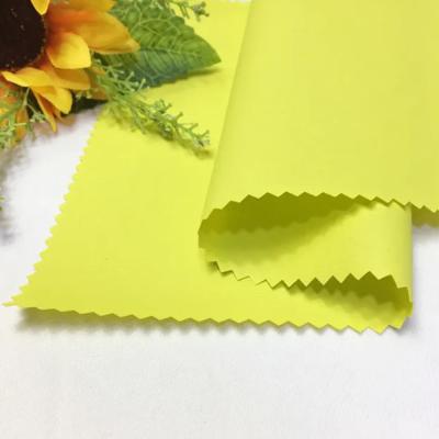 China 100% Polyester Material Fabric Waterproof Pu Pa Coating Winter Wind Wear Men Jacket Fabric for sale