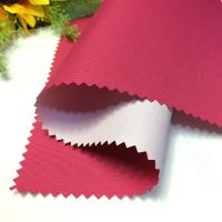 China 145cm Width 100% Waterproof Polyester Fabric Pu Coating Winter Wind Wear Garment Jacket Fabric for sale