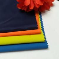 China 145cm Width 100% Waterproof Polyester Fabric Pu Coating Winter Wind Wear Garment Jacket Fabric for sale