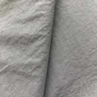 China 100% Nylon Crinkly Style 228t Taslon Waterproof Fabric For Coat Windproof Fabric for sale