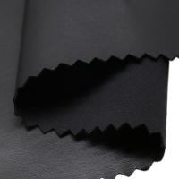 China Custom Tpu Fabric 88% Nylon 12% Spandex Lycra Black Film Nylon Spandex Fabric for sale
